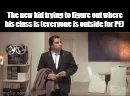 Confused John Travolta Pulp Fiction - Imgflip