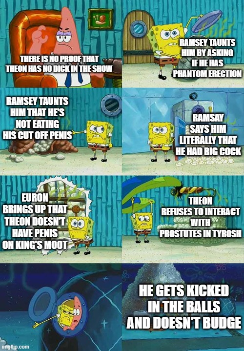 Patrick Question, Spongebob Proof - Imgflip