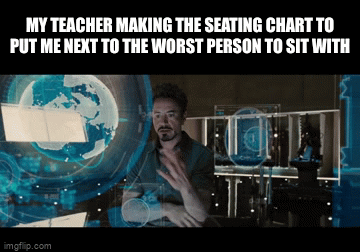 i hate assigned seats - Imgflip