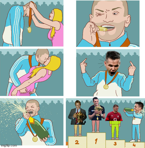 4th place celebration - Imgflip