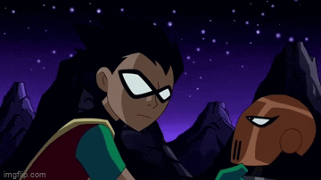 Robin Unmasks Slade - Imgflip