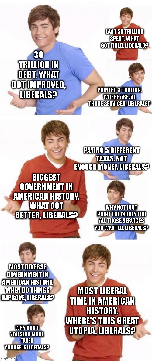 Liberalism: 101% objectively...101% also being the required tax rate ...