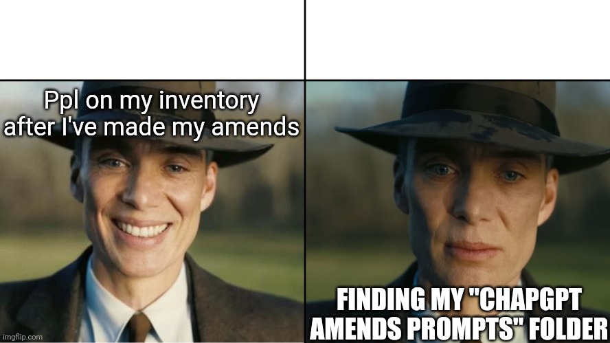 Oppenheimer Sad - Imgflip