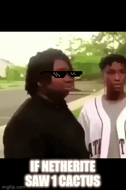 Netherite be like - Imgflip