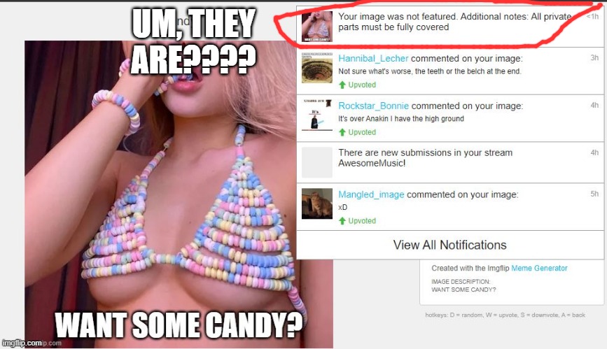 I Must Be Blind??? - Imgflip