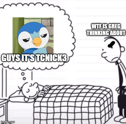 Greg Thinking Template - Imgflip