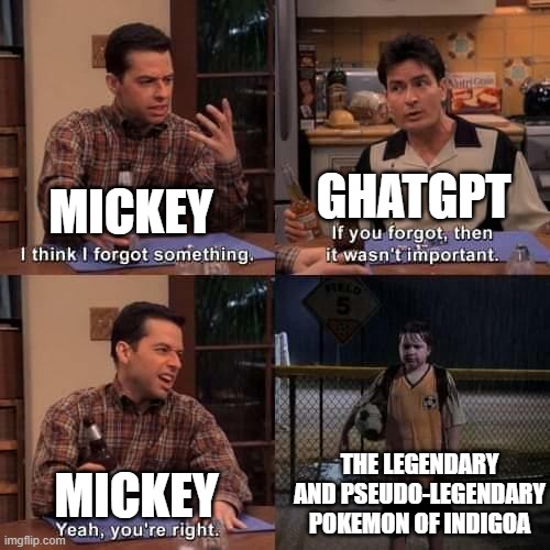 I think I forgot something - Imgflip