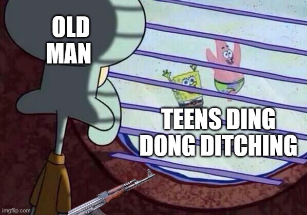 Squidward window - Imgflip