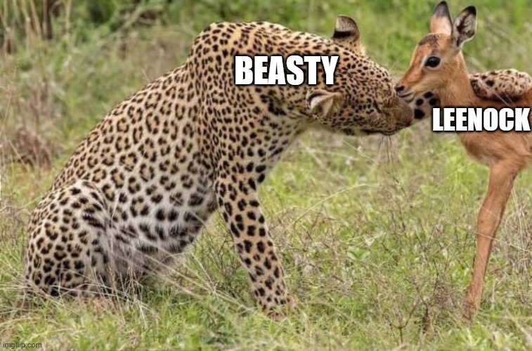 Original Cheetah Petting Deer Meme - Imgflip