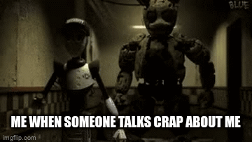 springtrap punching staff bot - Imgflip