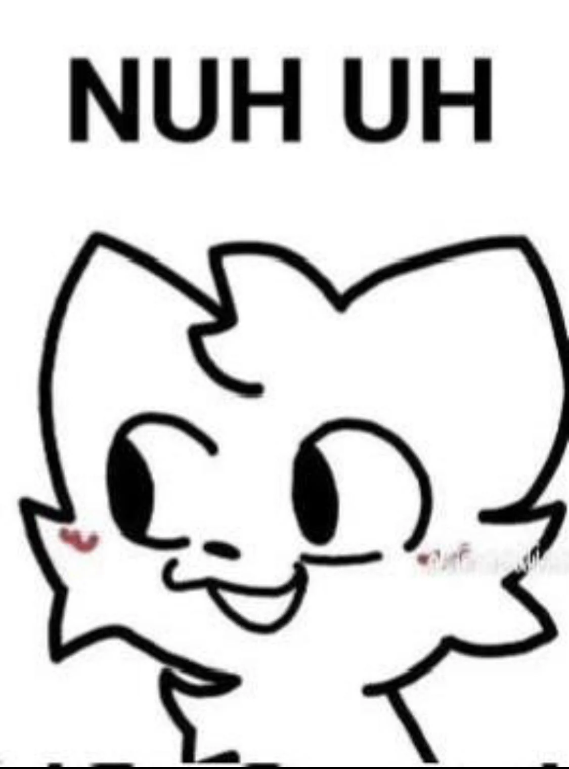 Boykisser Nuh Uh Blank Template Imgflip Boykisser Nuh Uh Blank Template Imgflip