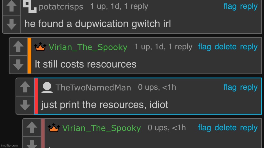 I hope he knows you need resources to print the resources - Imgflip