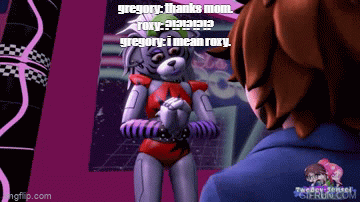 what happens when gregory calls roxy "mom" - Imgflip