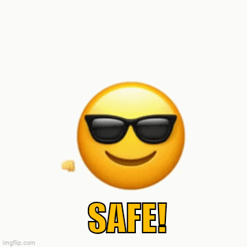 Safe!?? - Imgflip