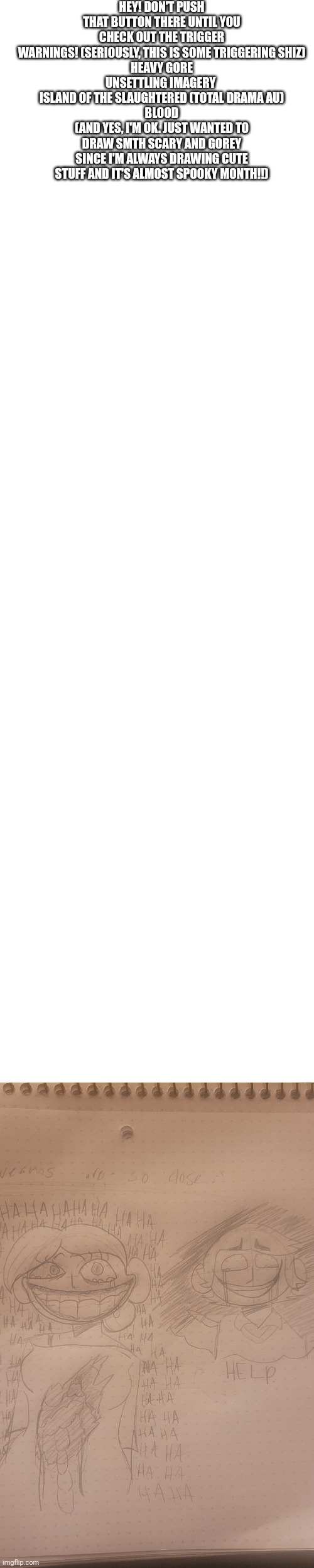 Yall read those Triggers pls they're there for a reason - Imgflip