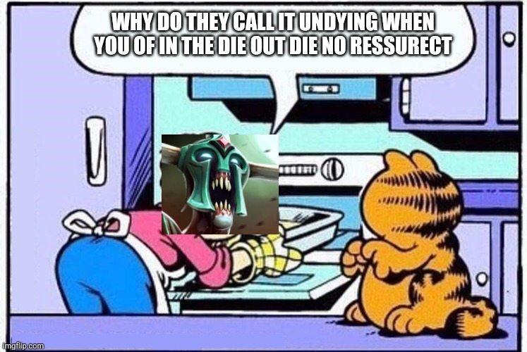 Garfield why do they call it oven - Imgflip