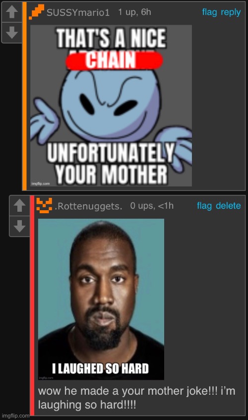 day one of giving fun users the ol’ msmg treatment - Imgflip
