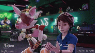 Mangle prevents Gregory from seeing too much - Imgflip