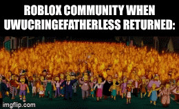 Simpsons Angry Mob - Imgflip