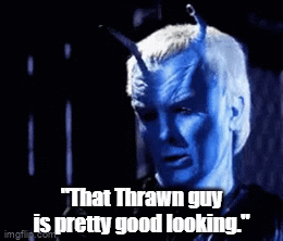 Shran on Thrawn - Imgflip