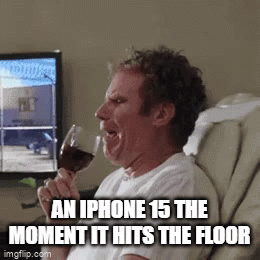 Apple, why donn't u increase phone durability - Imgflip