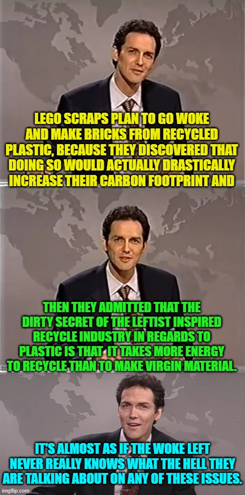 It turns out that recycling ADD greatly to the over all cost of ...