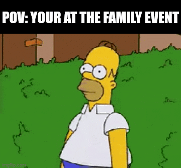 Homer disappears into bush - Imgflip