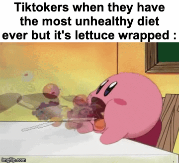 Kirby eating - Imgflip