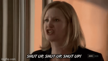 Skyler White shut up - Imgflip