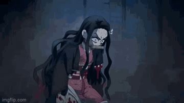 Nezuko regrows her arm - Imgflip