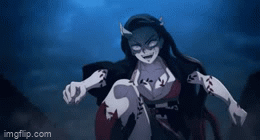 Nezuko stomping her foot - Imgflip