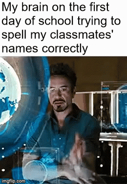 Pronouncing people's names are easy but spelling them is difficult ...