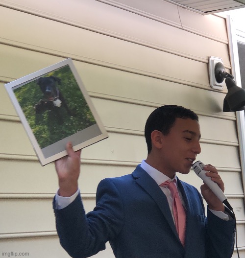 Picture of me at my Bar Mitzvah - Imgflip