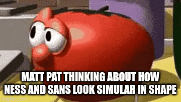 Matt Pat's theory on Ness being Sans is just so incorrect - Imgflip