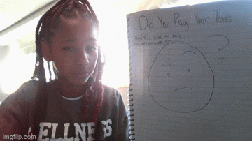 The IRS showing up at my doorstep - Imgflip