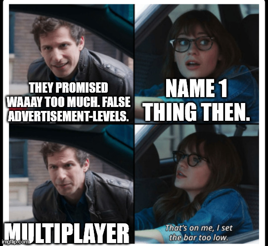 Brooklyn 99 Set the bar too low - Imgflip