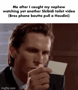 Skibidi toilet makes me cringe so bad - Imgflip