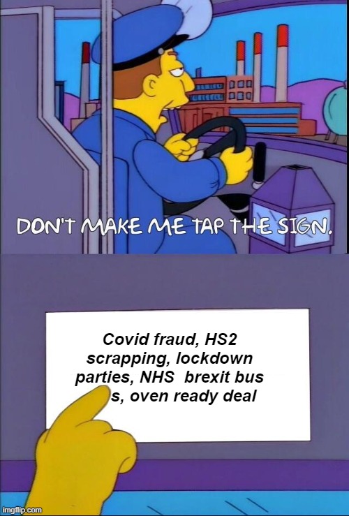 Don't make me tap the sign - Imgflip