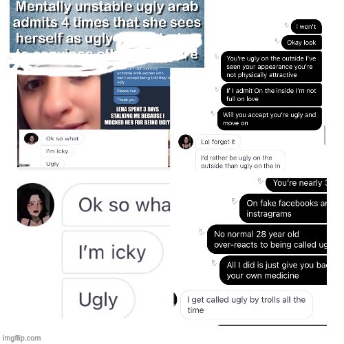 Lena_h0606 Lena_h3874 Is Unattractive And Ugly - Imgflip