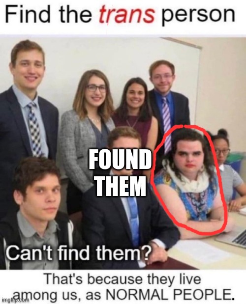 Find the Trans ! - Imgflip