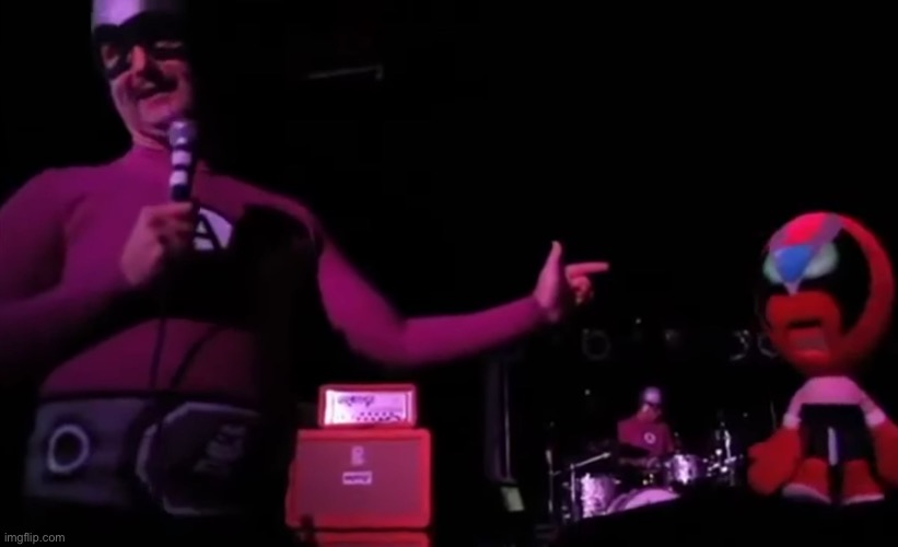 who let blud on stage - Imgflip