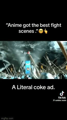 coke can soloes anime - Imgflip