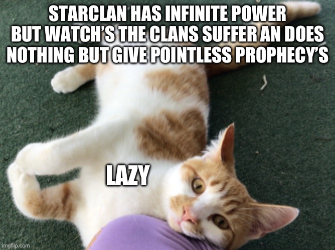 StarClan does absolutely nothing - Imgflip