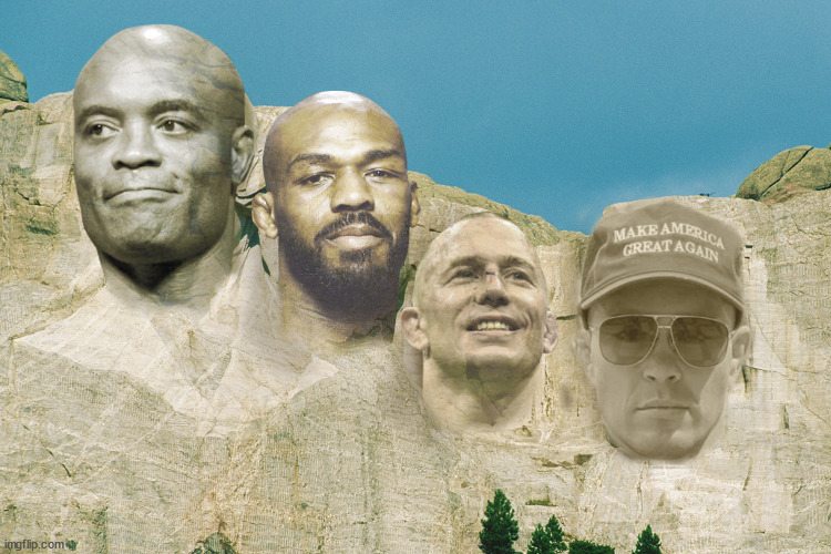 what more does colby have to do to get on your mt rushmore of UFC ...