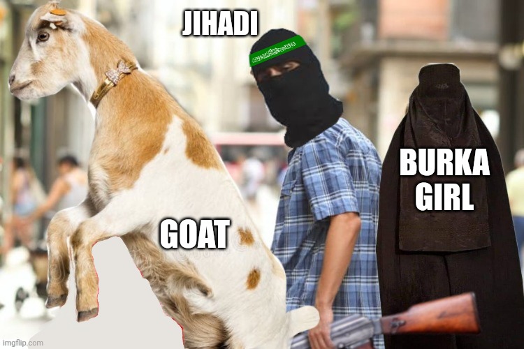 Distracted Jihadi Boyfriend - Imgflip