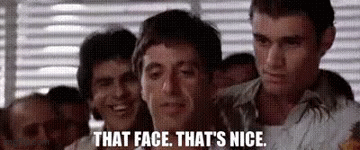 me when an attractive user posts their face - Imgflip