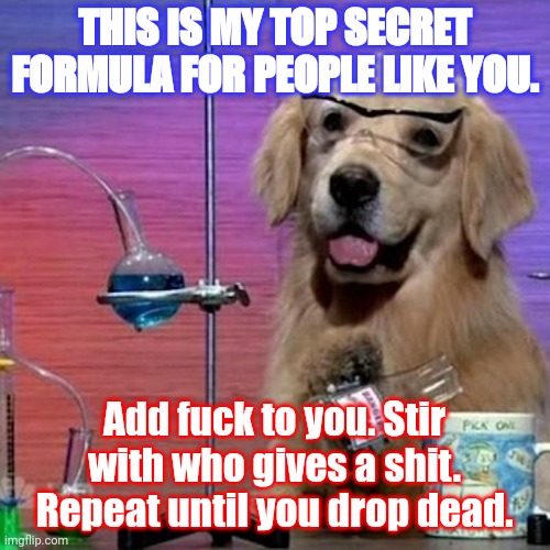 Secret formula - Imgflip