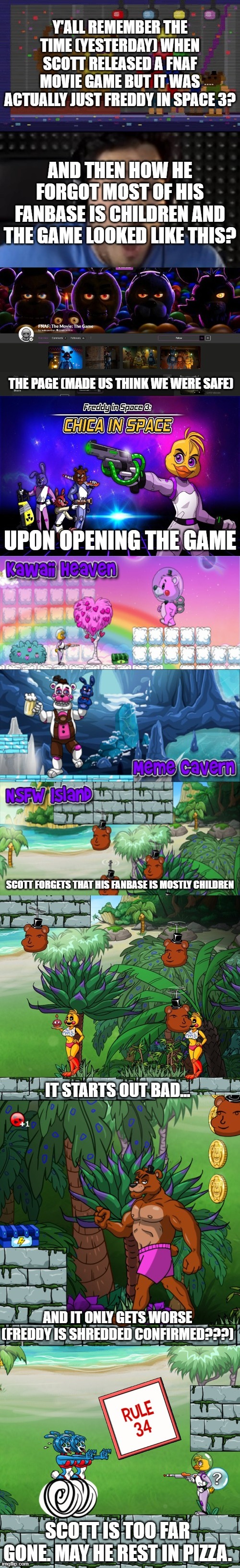 scott is dead. he is too far gone to be saved. - Imgflip