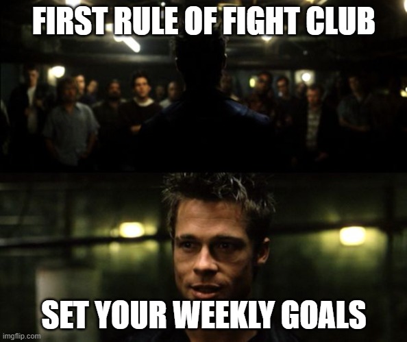 First rule of the Fight Club - Imgflip