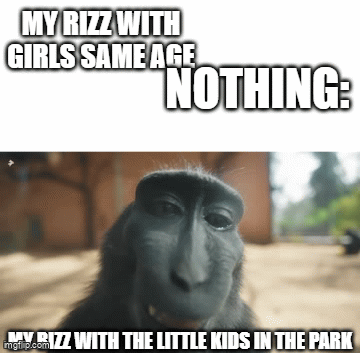 my rizz is just unstoppable - Imgflip